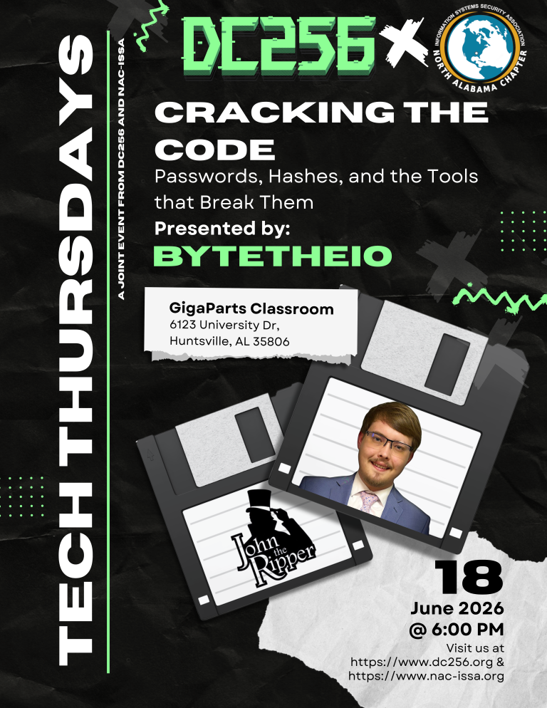 Tech Thursday - Cracking the Code: Passwords, Hashes and the Tools that ...